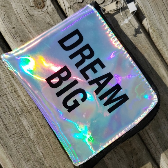 Bags | Dream Big Pouch With Zipper New | Poshmark